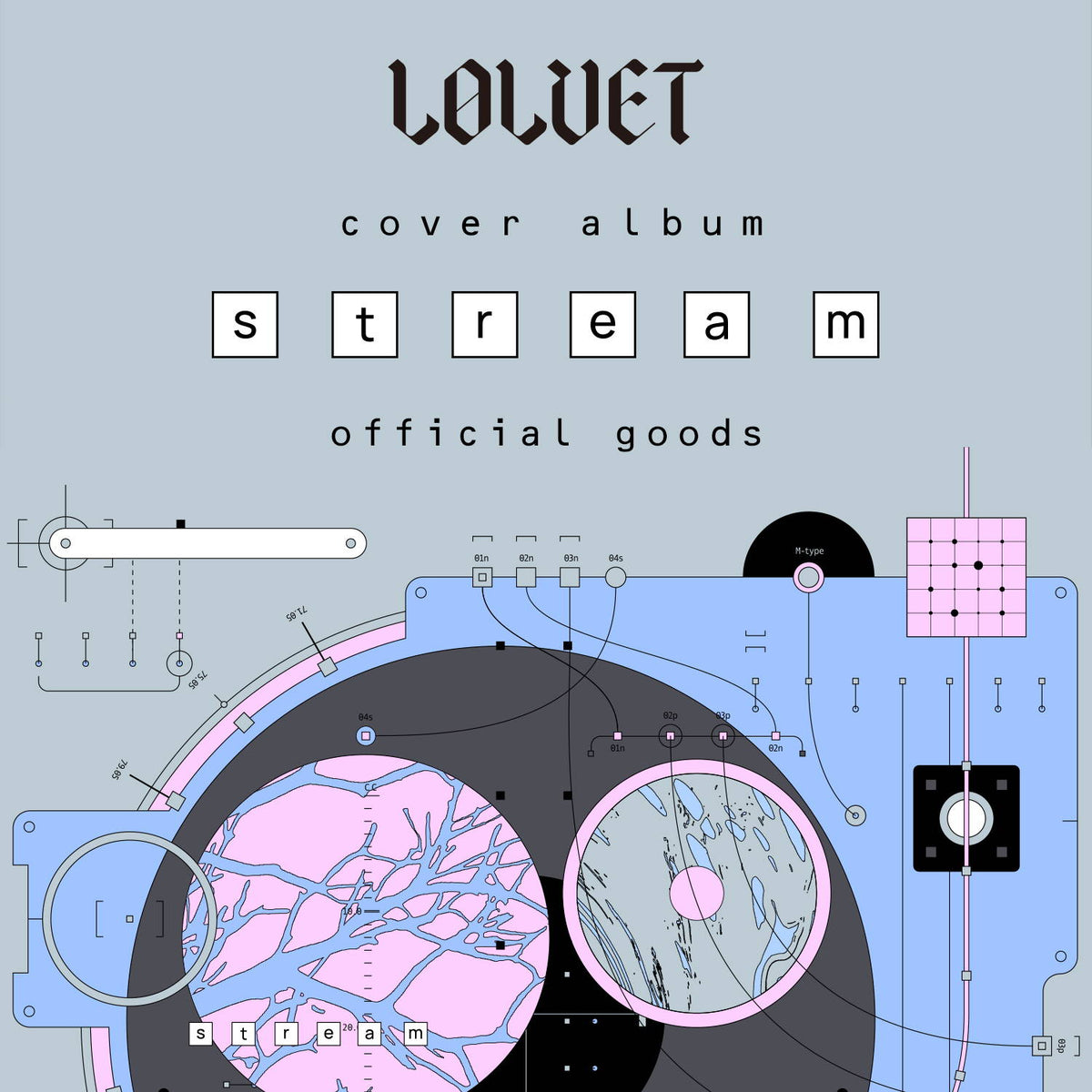 LOLUET 1st Cover Album「stream」& OFFICIAL GOODS – FINDME STORE by THINKR