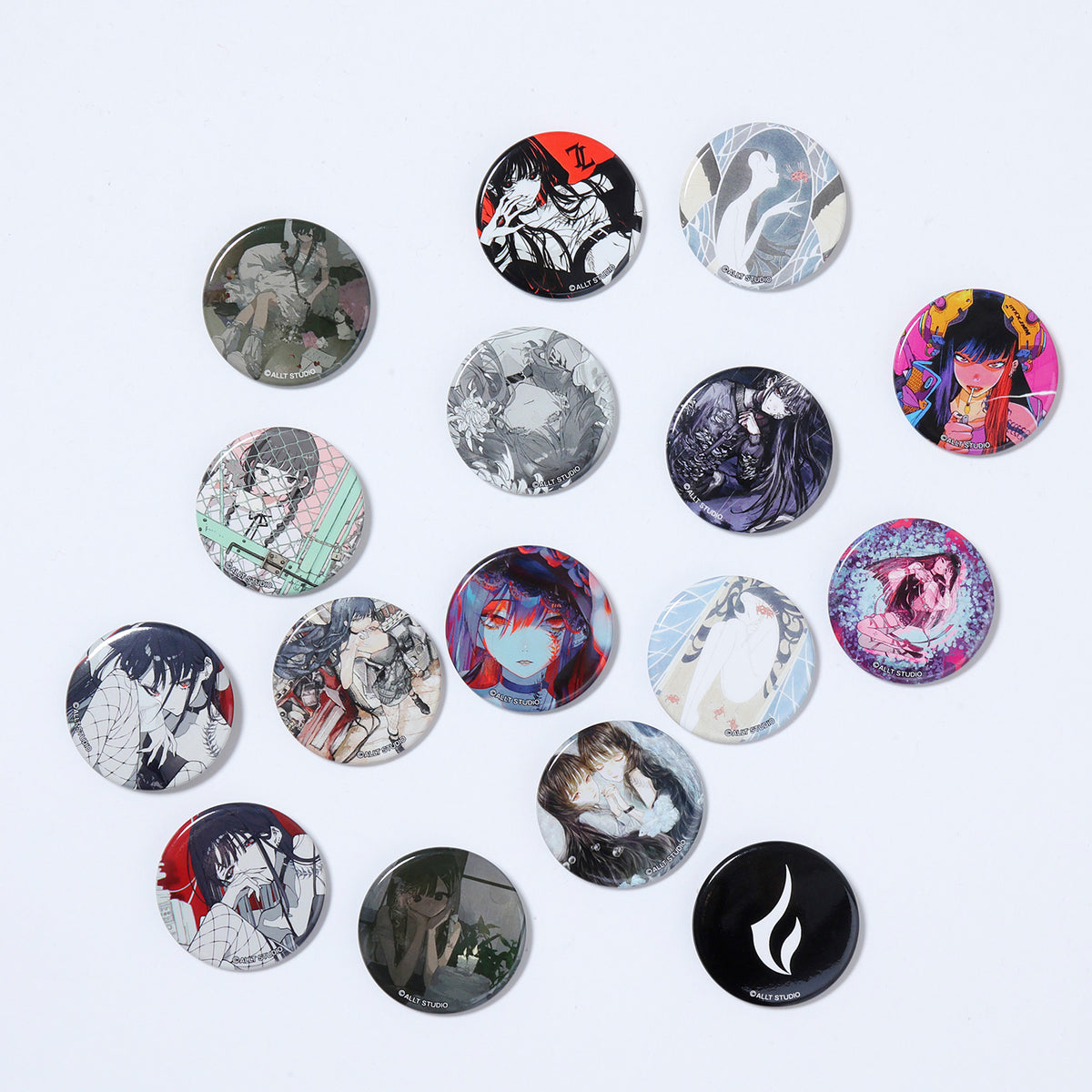 【LOLUET】ランダム缶バッジ／1st Cover Album「stream」OFFICIAL GOODS – FINDME STORE ...